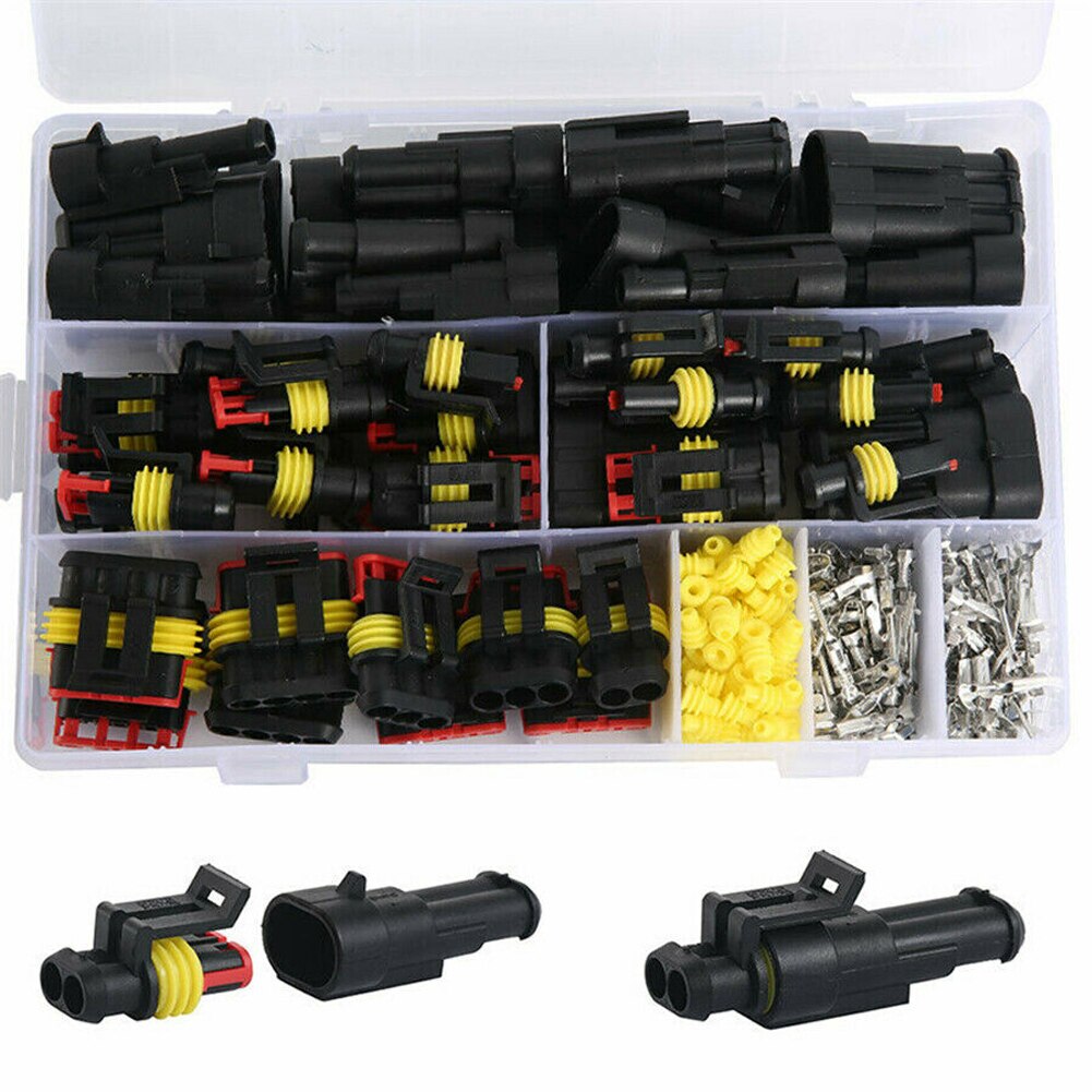 708Pcs 12V Waterproof Car Electrical Wire Connecto... – Grandado