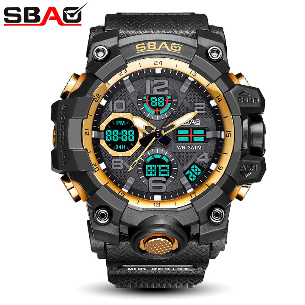 Limited Edition Men Sport Watch Men Digital Led El... – Grandado