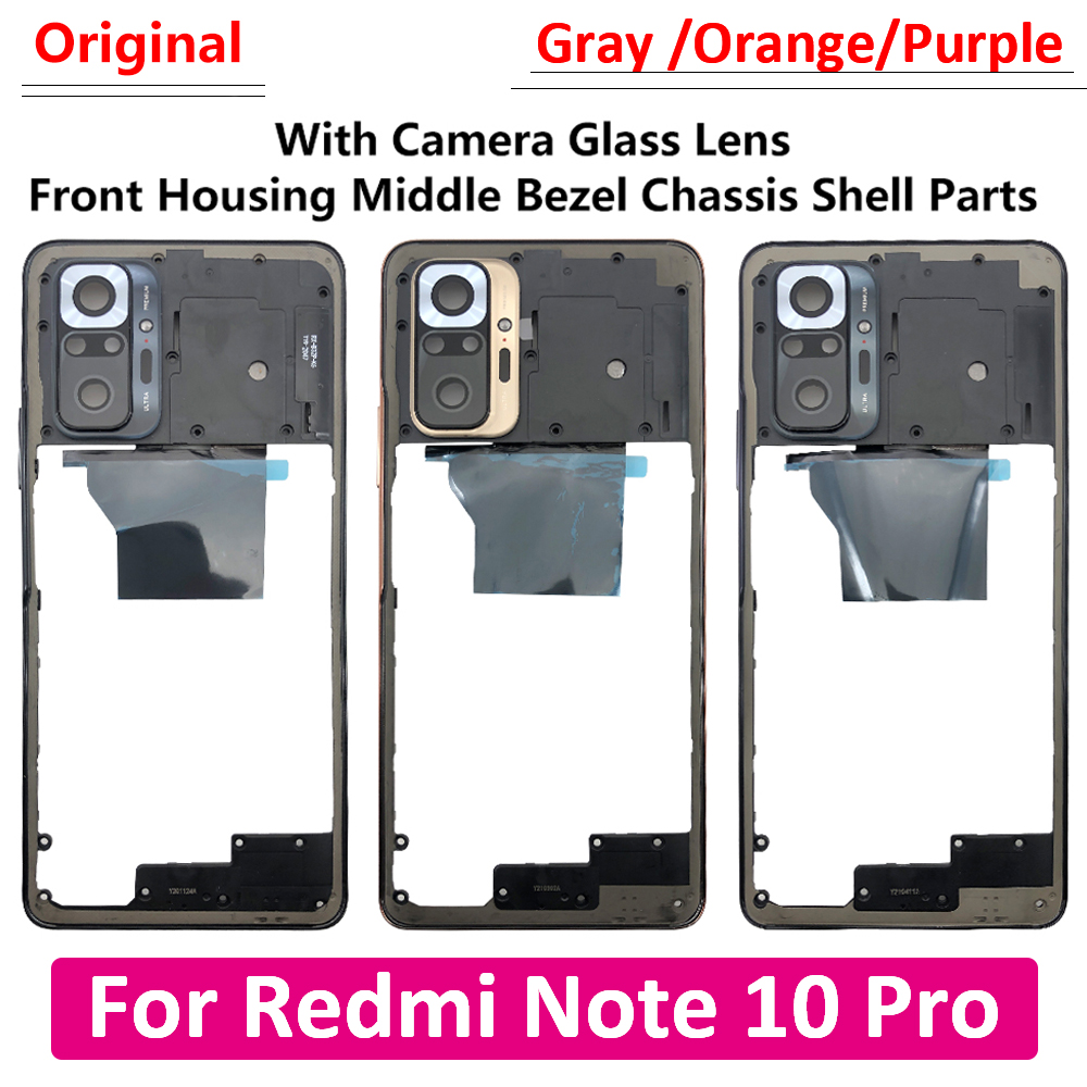 Original Back Camera Glass Lens with Frame Middle ... – Vicedeal