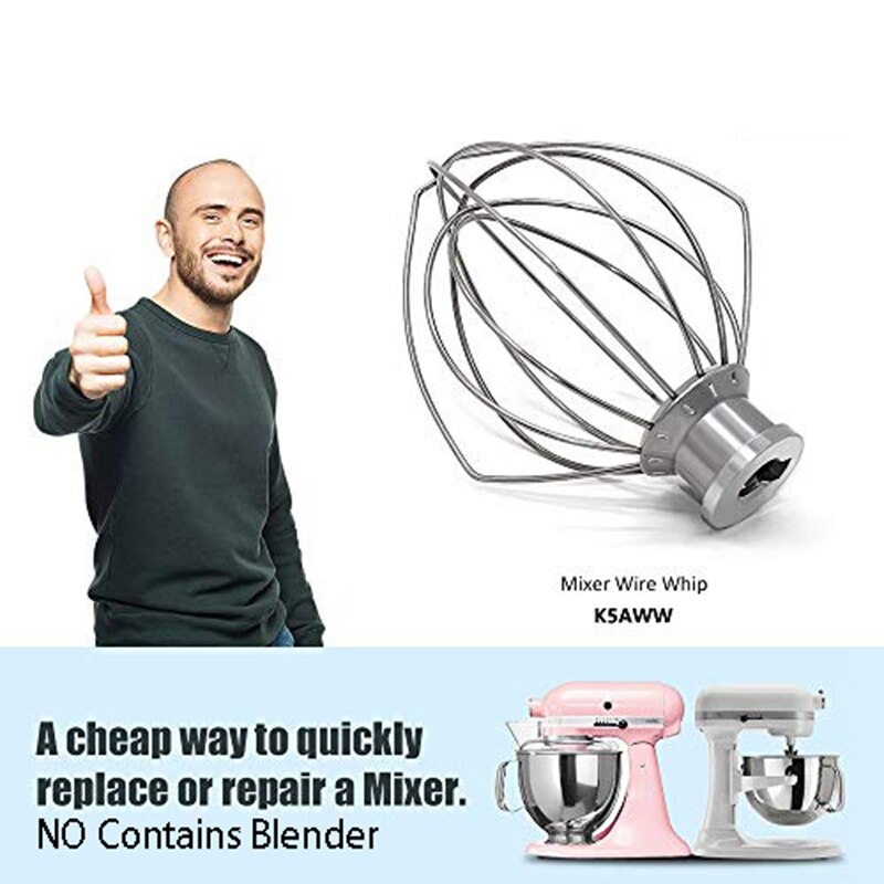 K5AWW Replacement Wire Whip For Kitchenaid Vertica... – Grandado