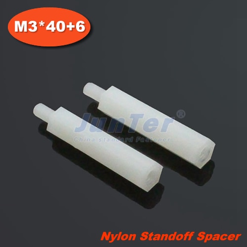 100pcs/lot Nylon Standoff Spacer M3 Male x M3 Fema... – Grandado