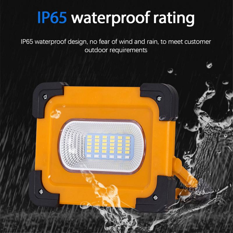 Portable Spotlight Led Work Light Solar Lamps Flas... – Vicedeal
