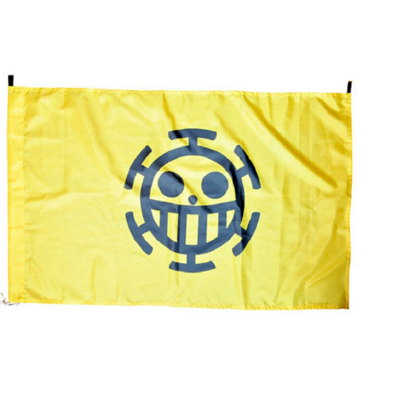 One Piece Flag Banner Straw Hat Pirate Trumpet Ban... – Grandado