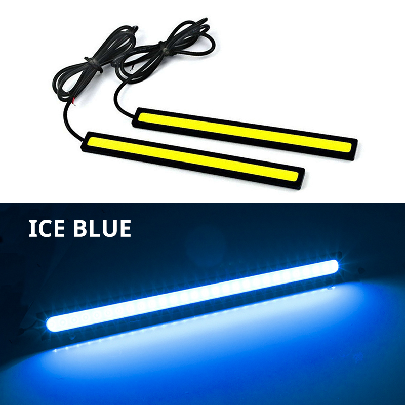 Ultra Thin Bright LED Car COB Daytime Running Ligh... – Vicedeal