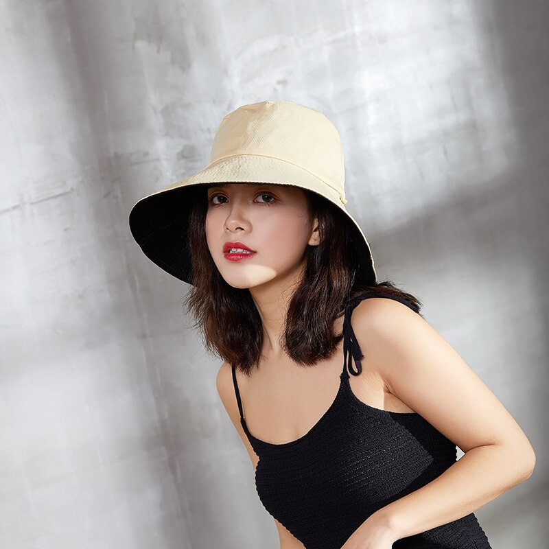 Neue Frauen Floppy Baumwolle Sonne Hut Frauen Somm... – Vicedeal