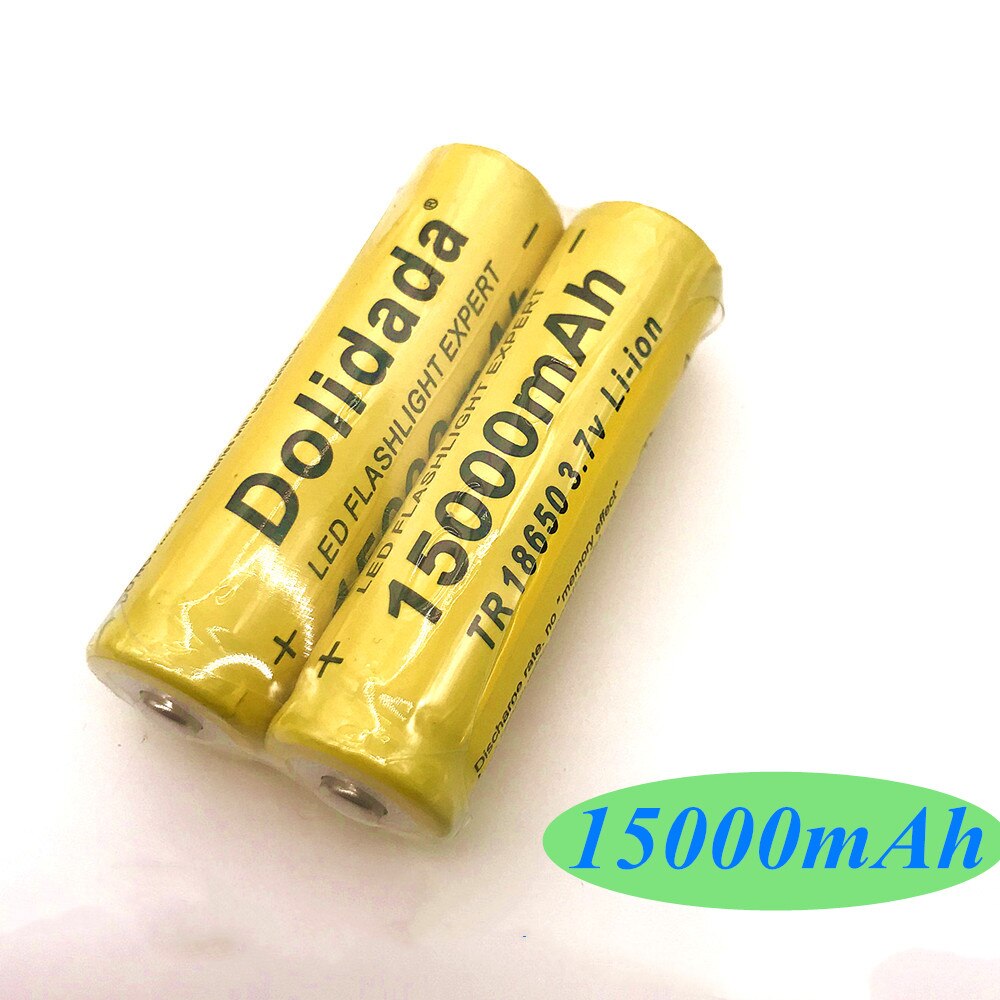 Dolidada 3.7V 15000 mAh 18650 lithium ion batterie... – Vicedeal