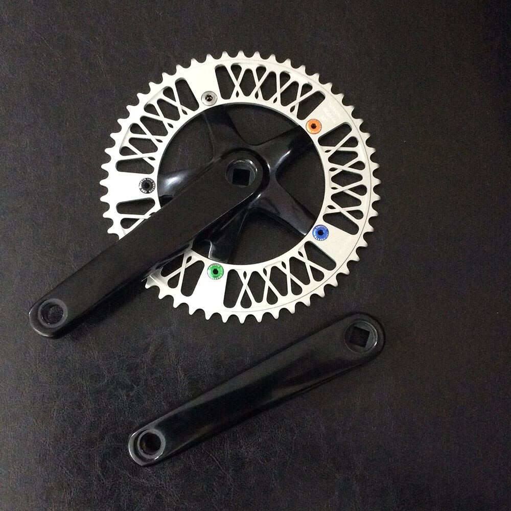Track bike Crank 144 BCD 170 mm bike crank set Cra... – Grandado