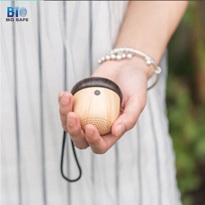 Portable Mini Cute Nut Speaker Wood Rechargeable W... – Grandado