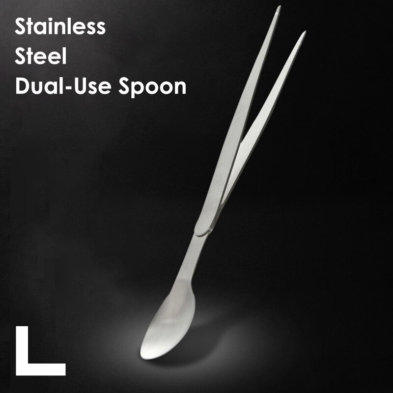 Tasting Spoon Stainless Steel 304 Tweezers Chef Du... – Vicedeal