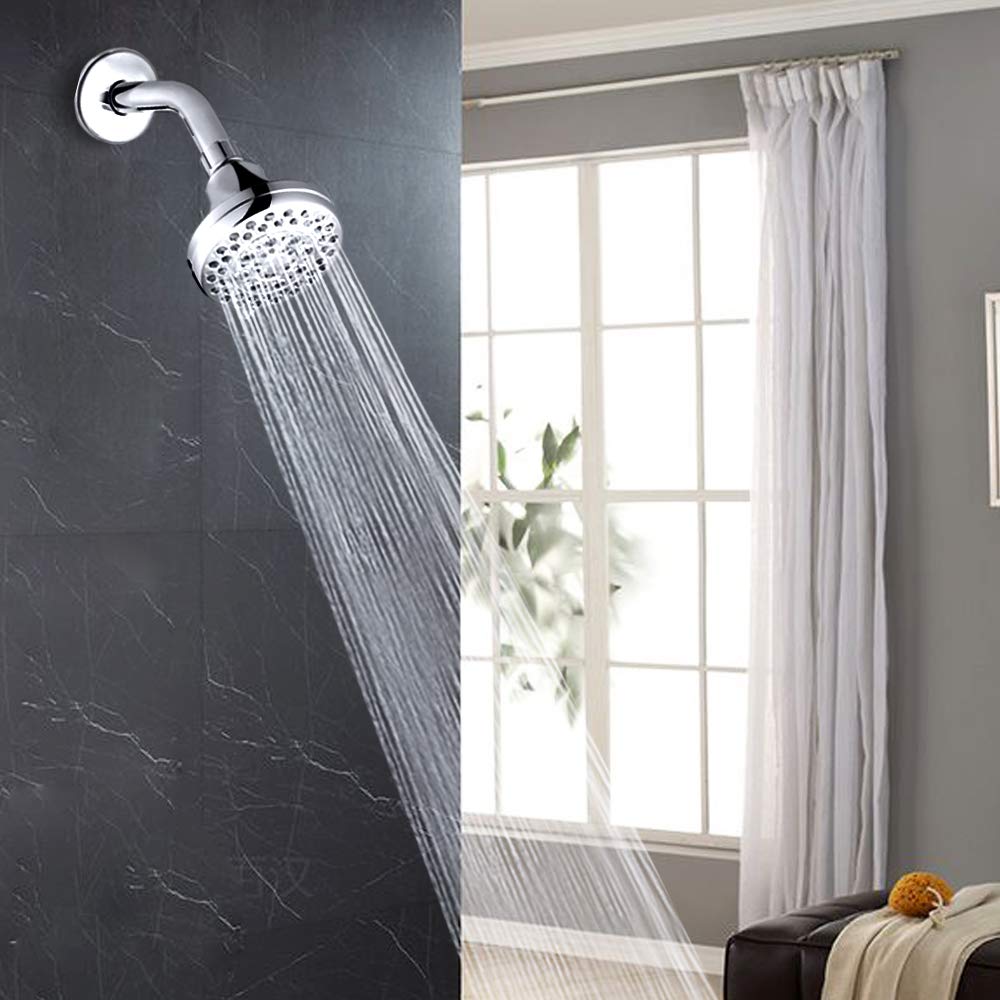 ABKM 5 Function Shower Head,4 inch Chrome Luxury S... – Vicedeal