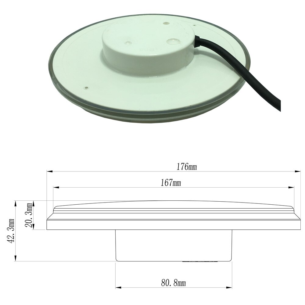 RGB Pool Light 18W 24W 30W 35W 42W Underwater Spot... – Vicedeal