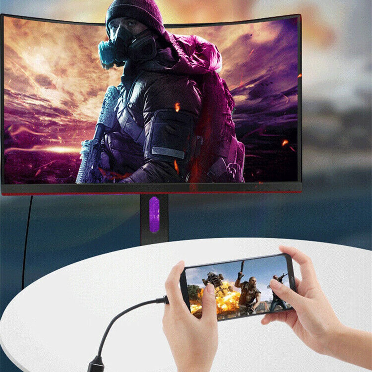 USB-C 4K HD Converter For PC Laptop Mobile Phones ... – Grandado