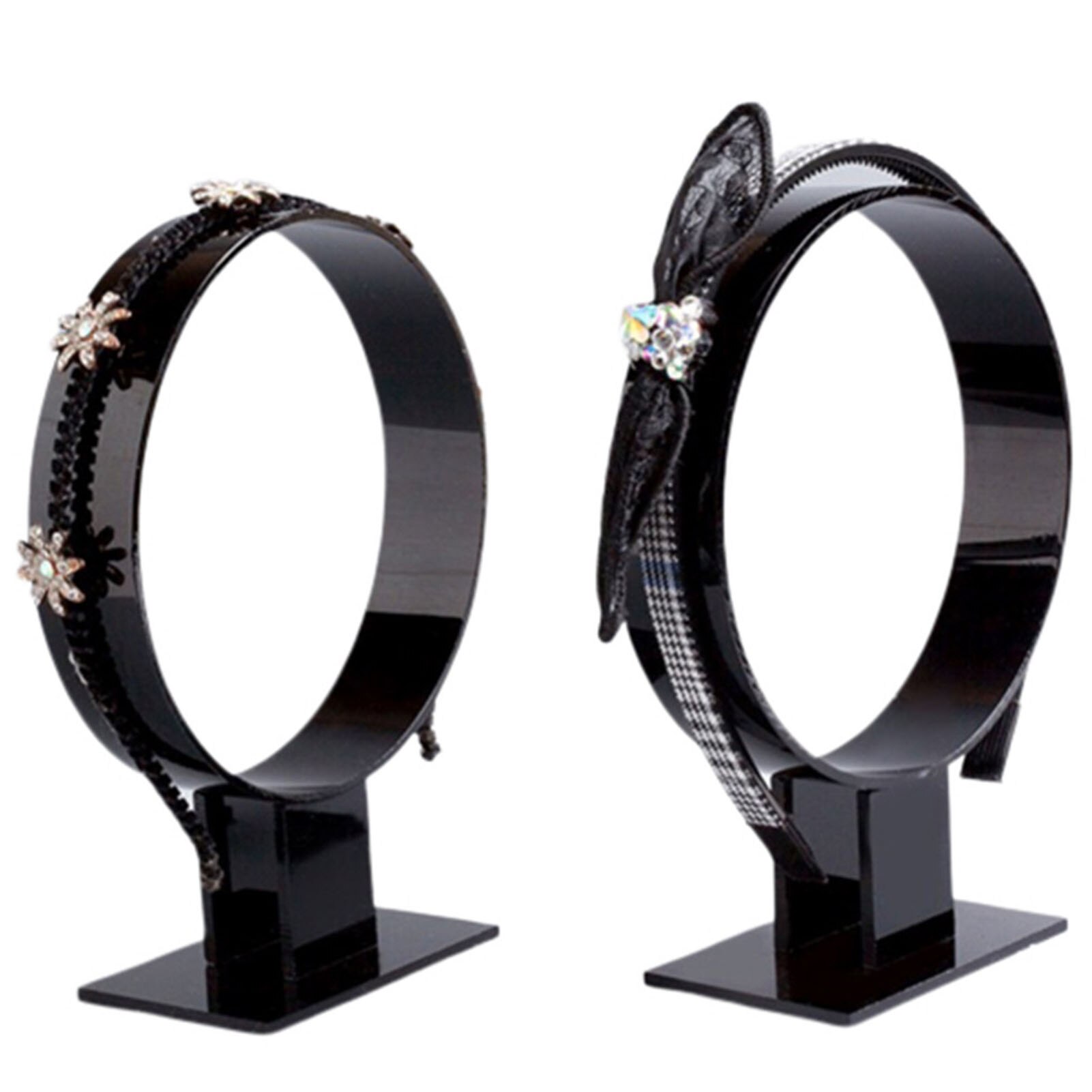 Acrylic Headband Holder Hair Accessories Hair Band... – Grandado