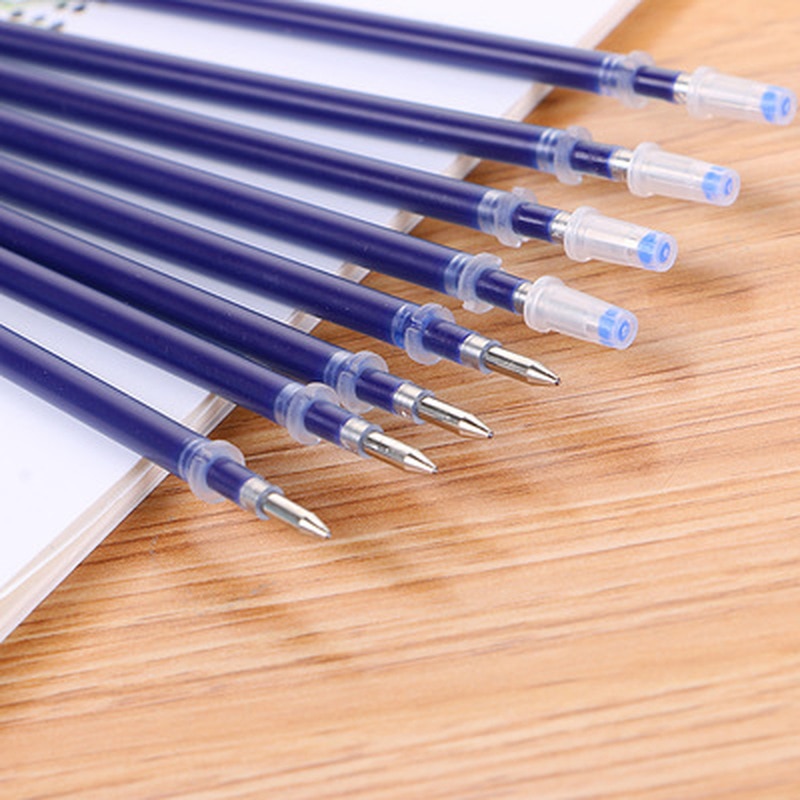10 pcs Office Gel Pen Refill Stationery 0.5mm Gel ... – Grandado