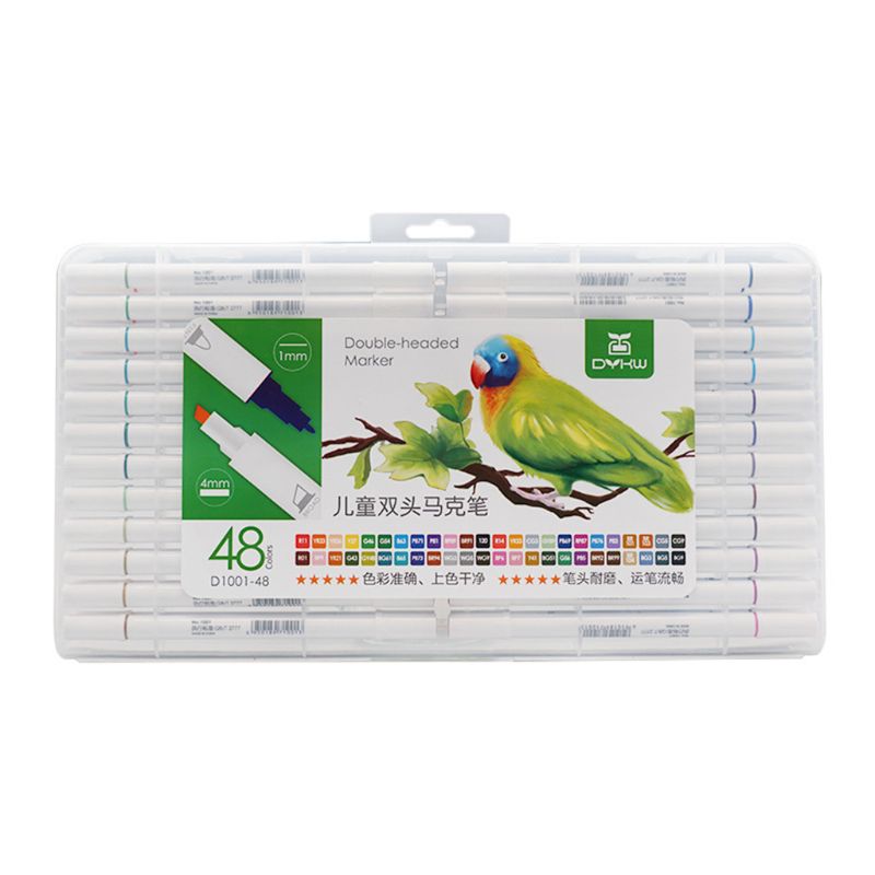 12/18/24/36/48 Colors Double Head Marker Pen Set f... – Vicedeal