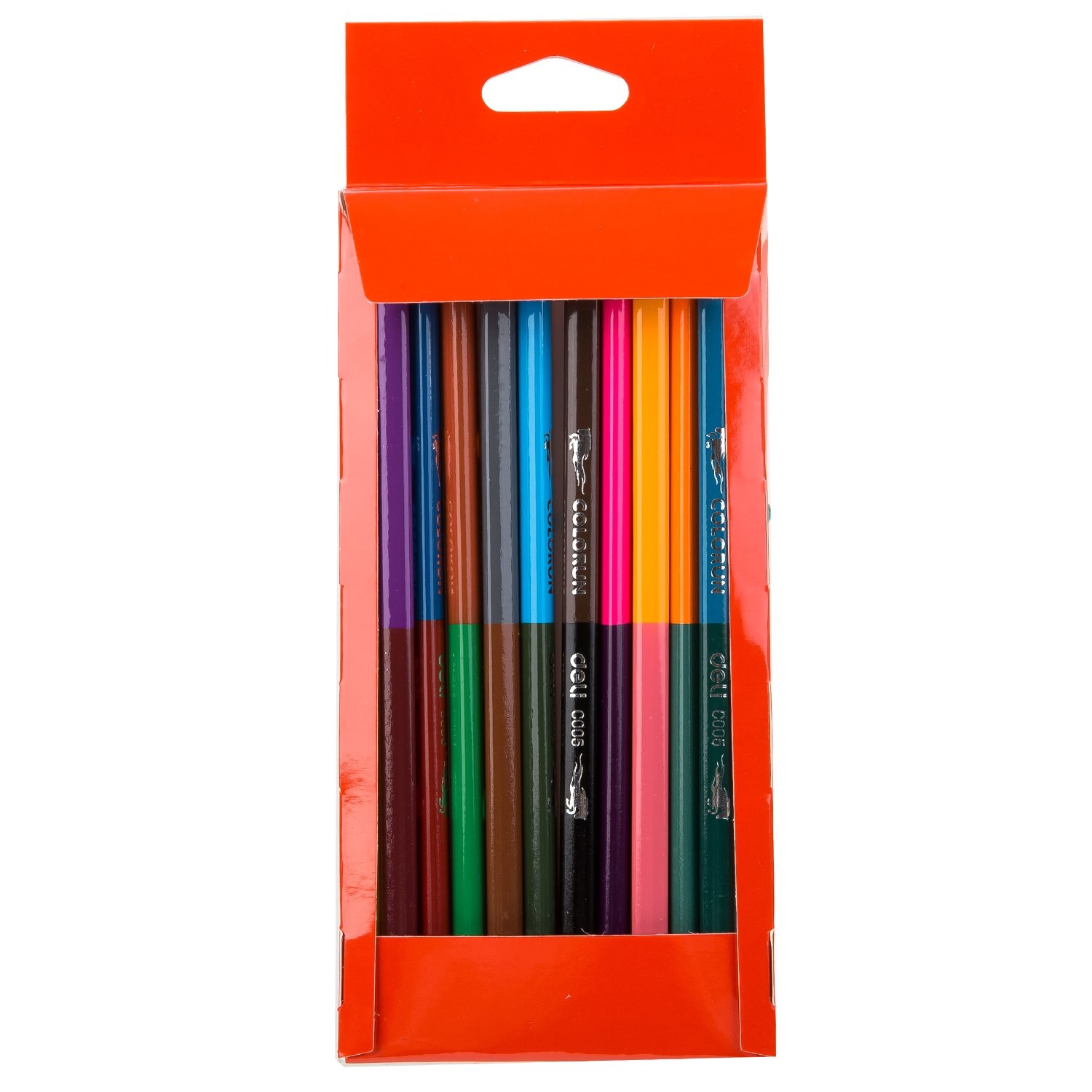 Deli Dual Colored Pencil 12 24 colors Drawing Pen ... – Grandado