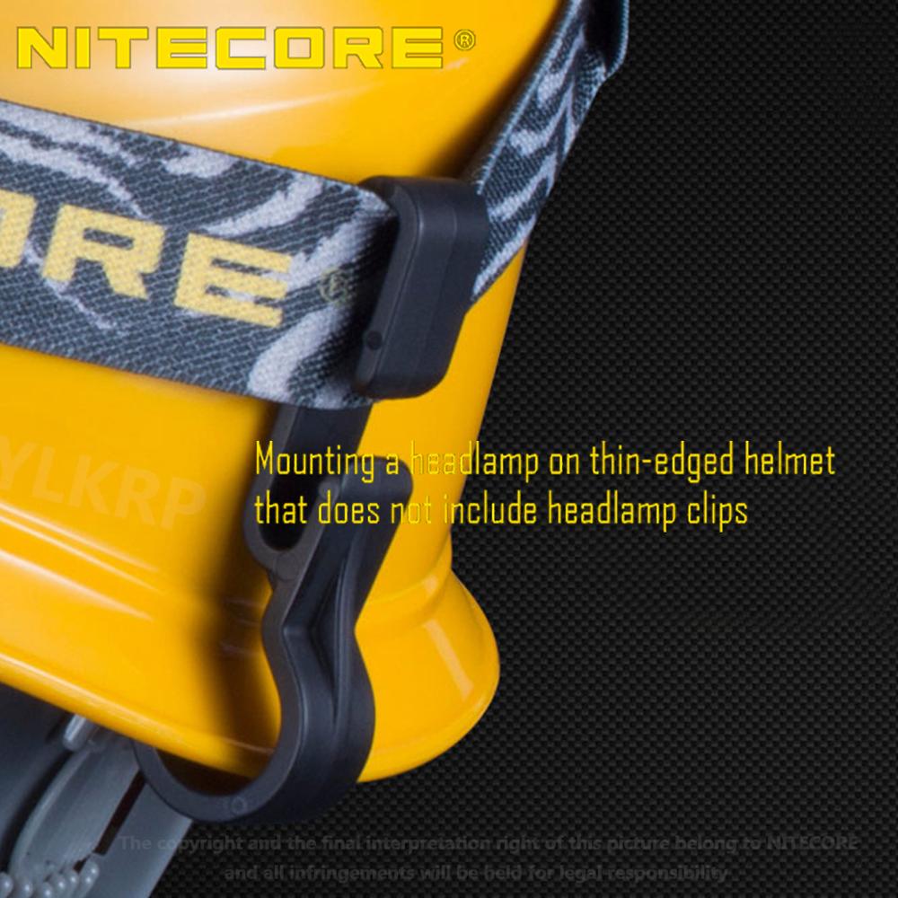 Nitecore NHC10 4 Stks/pak Helm Clip Montage Een Ko... – Grandado