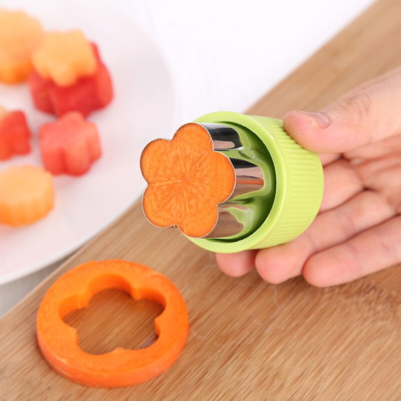 9 Stuks Groente Cutter Vormen Set Bloem Ster Carto... – Grandado