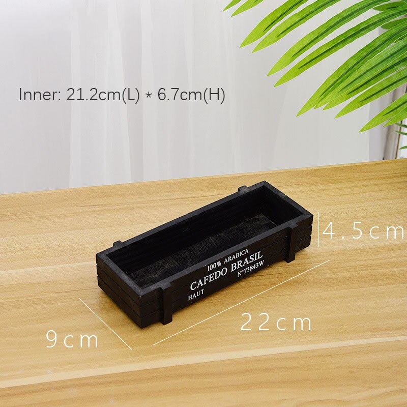 Vintage Wooden Boxes For Crafts Flower Planter Suc... – Grandado