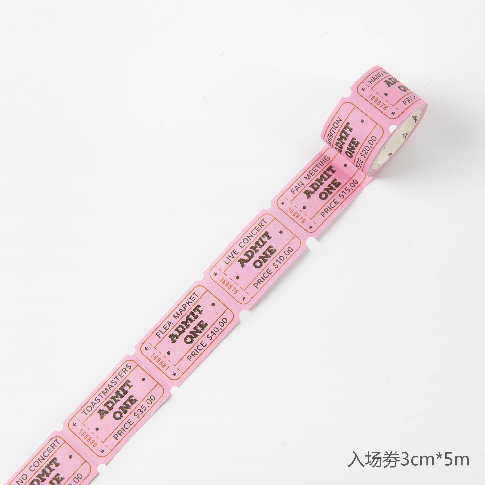 30 cm * 5 m Vintage Reizen Tickets washi tape set ... – Vicedeal