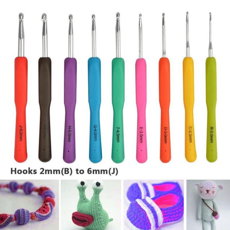 72PCS Crochet Hooks Set Yarn Weave Knitting Needle... – Vicedeal