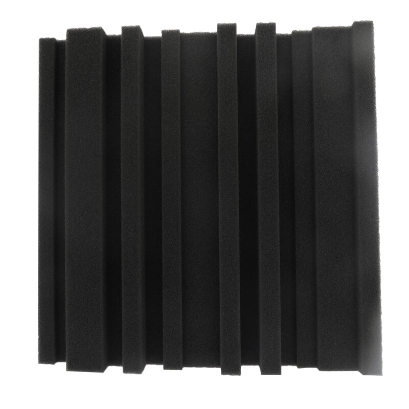6 Pack Acoustic Studio Absorption Foam Panel-Broad... – Grandado
