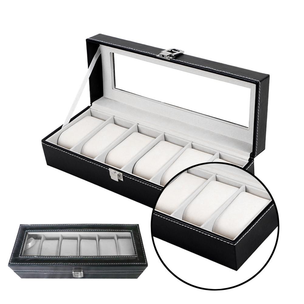 Professionele 6 Grid Slots Sieraden Horloges Toon ... – Grandado