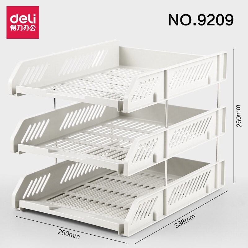 3 Tier Document Letter Trays Holder Desk Organizer... – Grandado