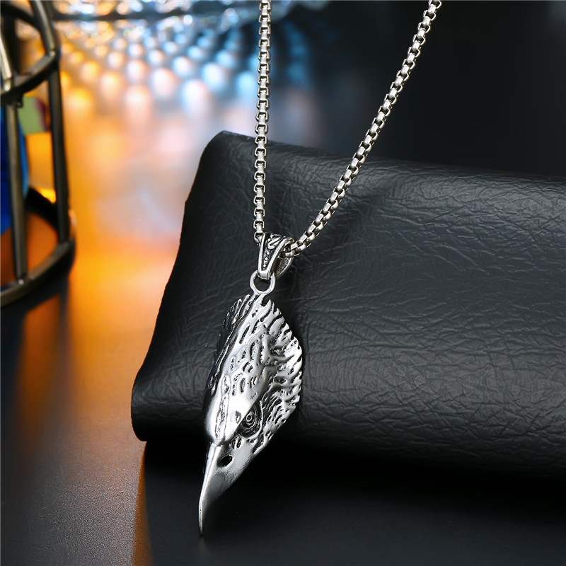 Personality Eagle Tiger Goat Lion Dragon Pendant N... – Grandado