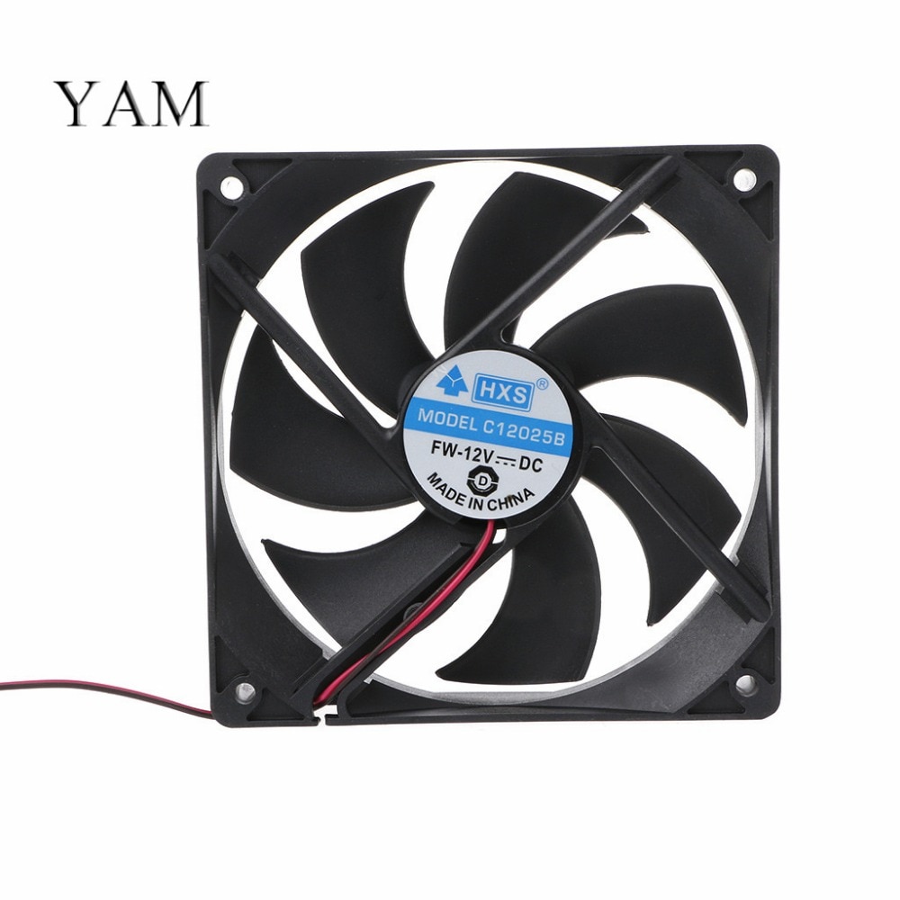 120x120x25mm DC 12V 0.15A Dual 4 Pin 9-Blade Compu... – Grandado