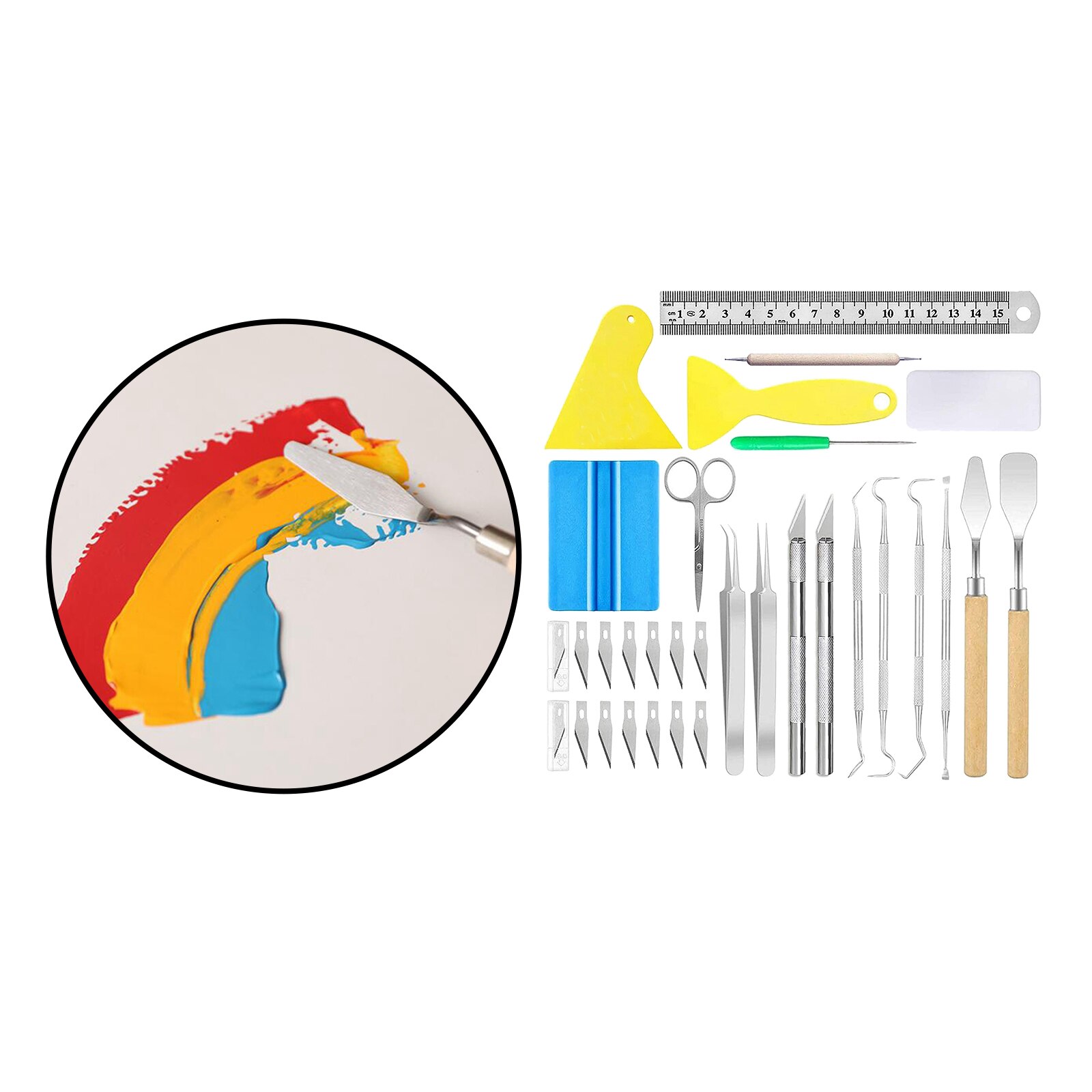 38 Pieces Craft Vinyl Tool Weeding Precision Diy B... – Vicedeal