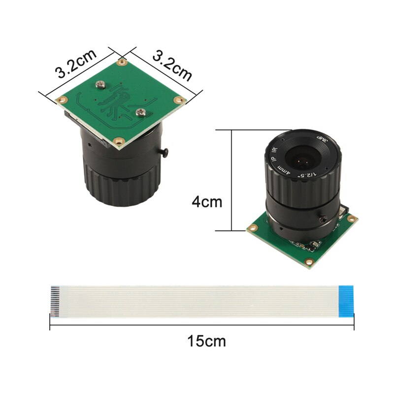 5MP OV5647 Camera Module 8mm 65° Focal Length Nigh... – Grandado