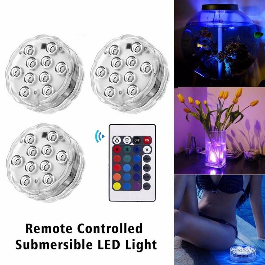 SALES! 2Pcs Remote Control Color Change LED Light ... – Grandado