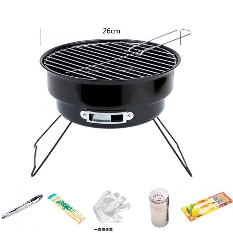 Portable BBQ Grill Non-stick Surface Folding Barbe... – Grandado