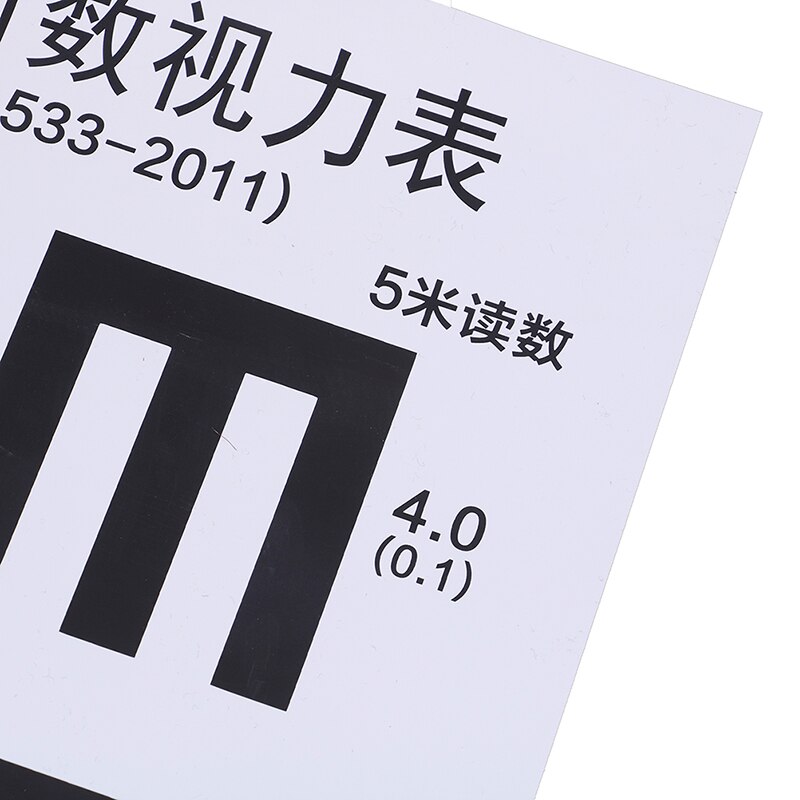 Eye Chart Letters Art Wall Decal Eyewear Specs Fra... – Grandado