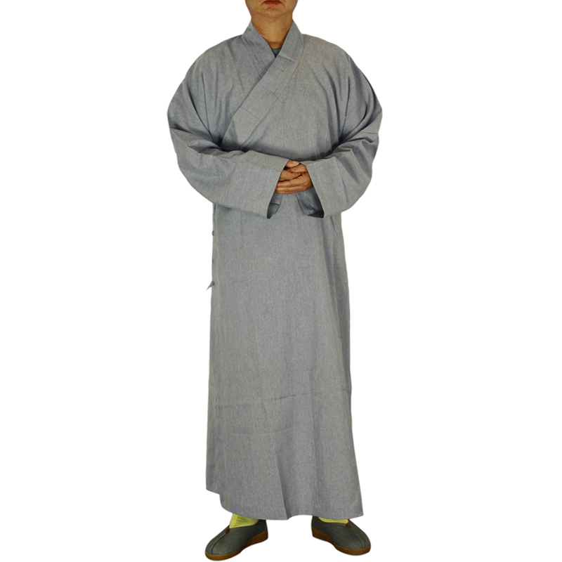 2 colors Shaolin Temple costume Zen Buddhist Robe ... – Vicedeal