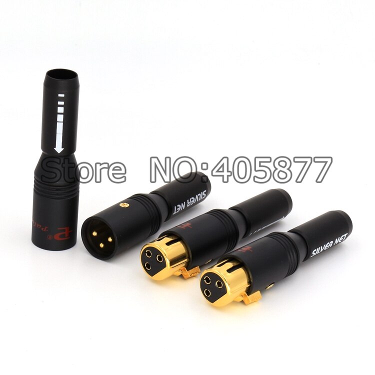 4 Stuks Vergulde Xlr Connector Plug Audio Balance ... – Vicedeal