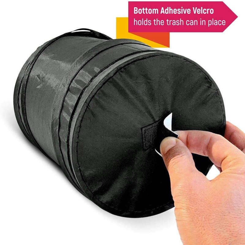 Car Trash Can, Portable Garbage Bin, Collapsible -... – Grandado