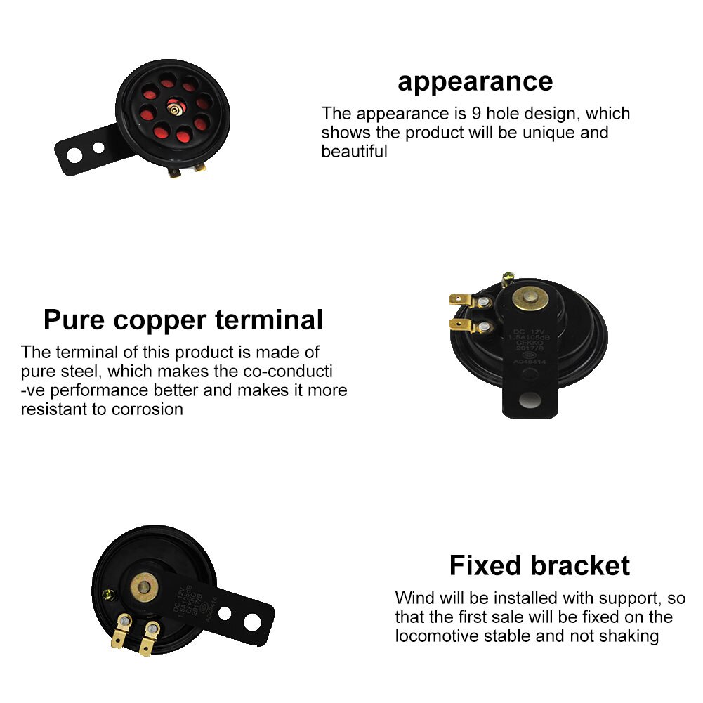 SALES! Universal 12V 105db Motorcycle Motorbike El... – Grandado