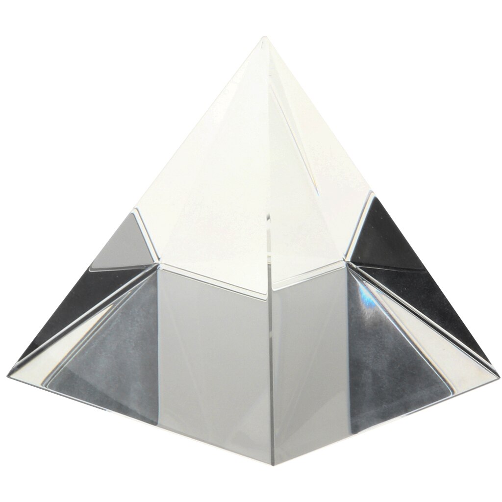 60mm K9 Crystal Pyramid Optical Prism Art Craft St... – Grandado
