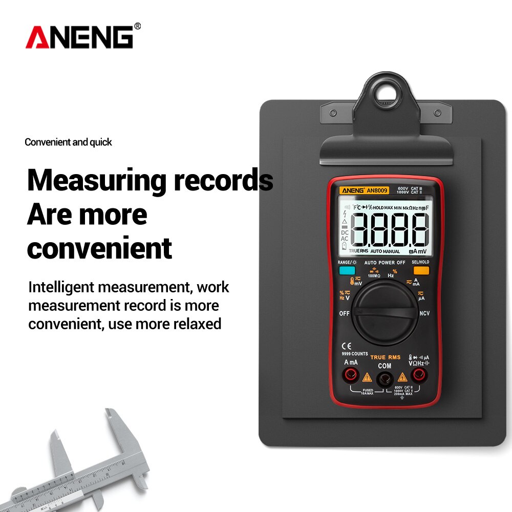 ANENG AN8009 True-RMS Digital AC/DC Multimeter Tra... – Grandado ANENG AN8009 True-RMS Digital AC/DC Multimeter Tra... – Grandado