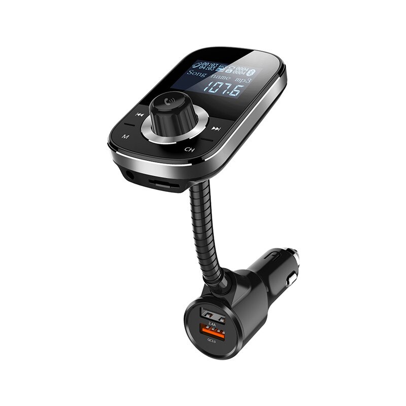 Bil bluetooth fm-sändare trådlös radioadapter 1.44... – Grandado