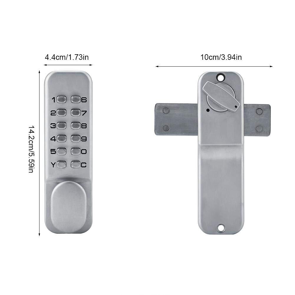 Waterproof Mechanical Digital Door Lock Push Butto... – Grandado
