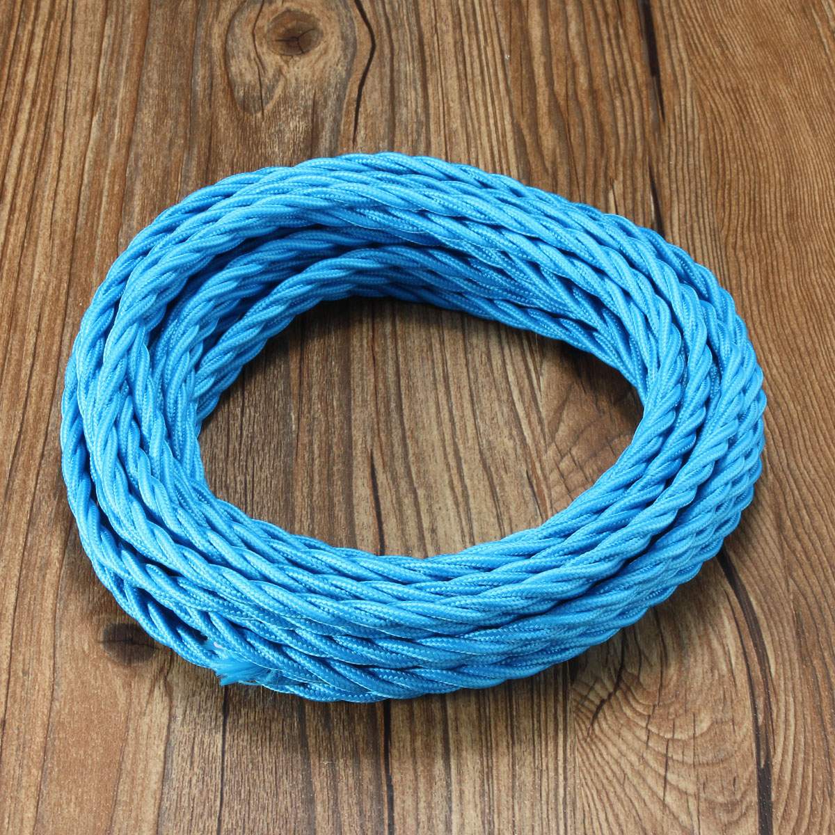 10m vintage braided wire textile cord braided cabl... – Vicedeal