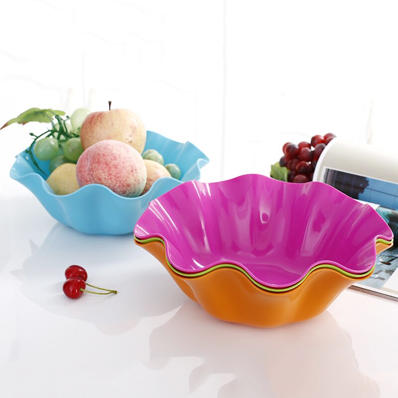 1PC Plastic Fruit Tray Dessert Plate Nuts Snacks D... – Vicedeal