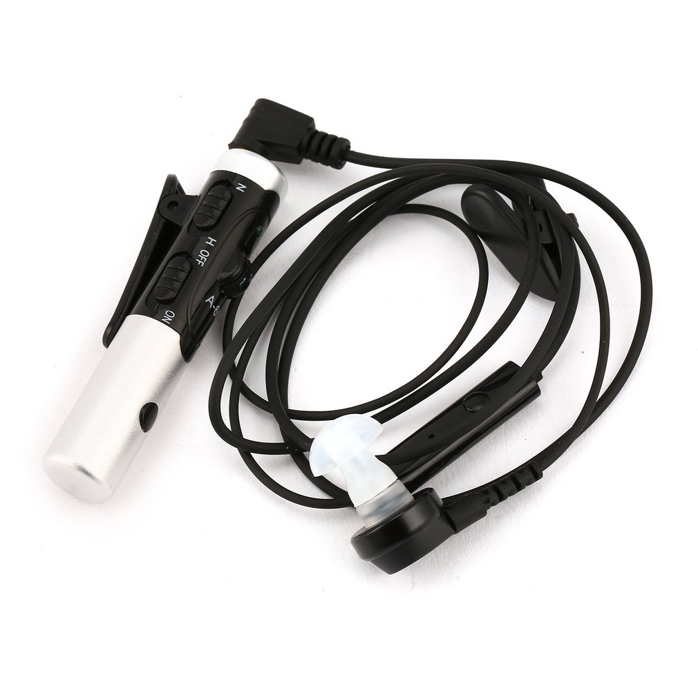 A-60 Rechargeable Hearing Aid Voice Amplifier Adjustable Tone In Ear ...