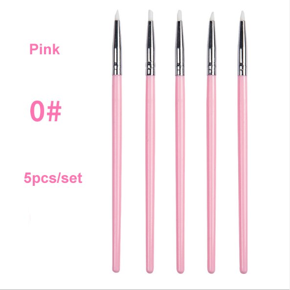 5pcs/set Watercolor Rubber Pen Silica Gel Pen Brus... – Vicedeal