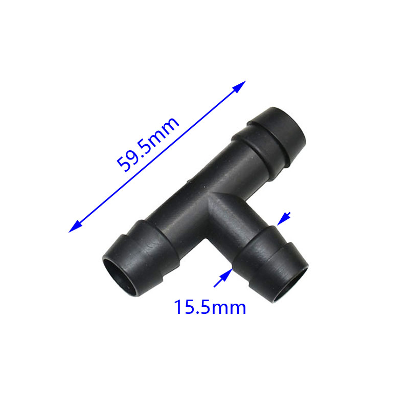 1/2" Hose Tee 16mm Hose Water Splitter T Type Conn... – Grandado