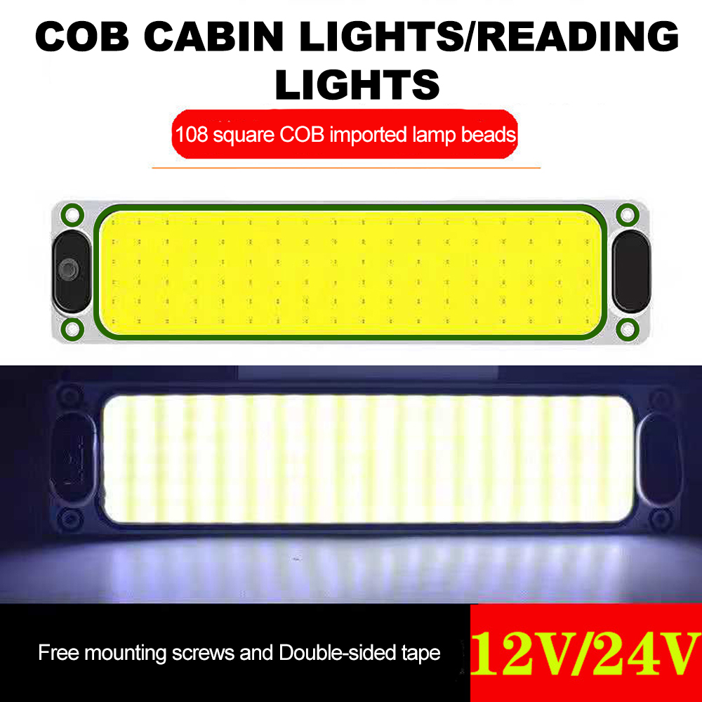 LED 12-24V Car Interior Lighting Reading Night Str... – Vicedeal