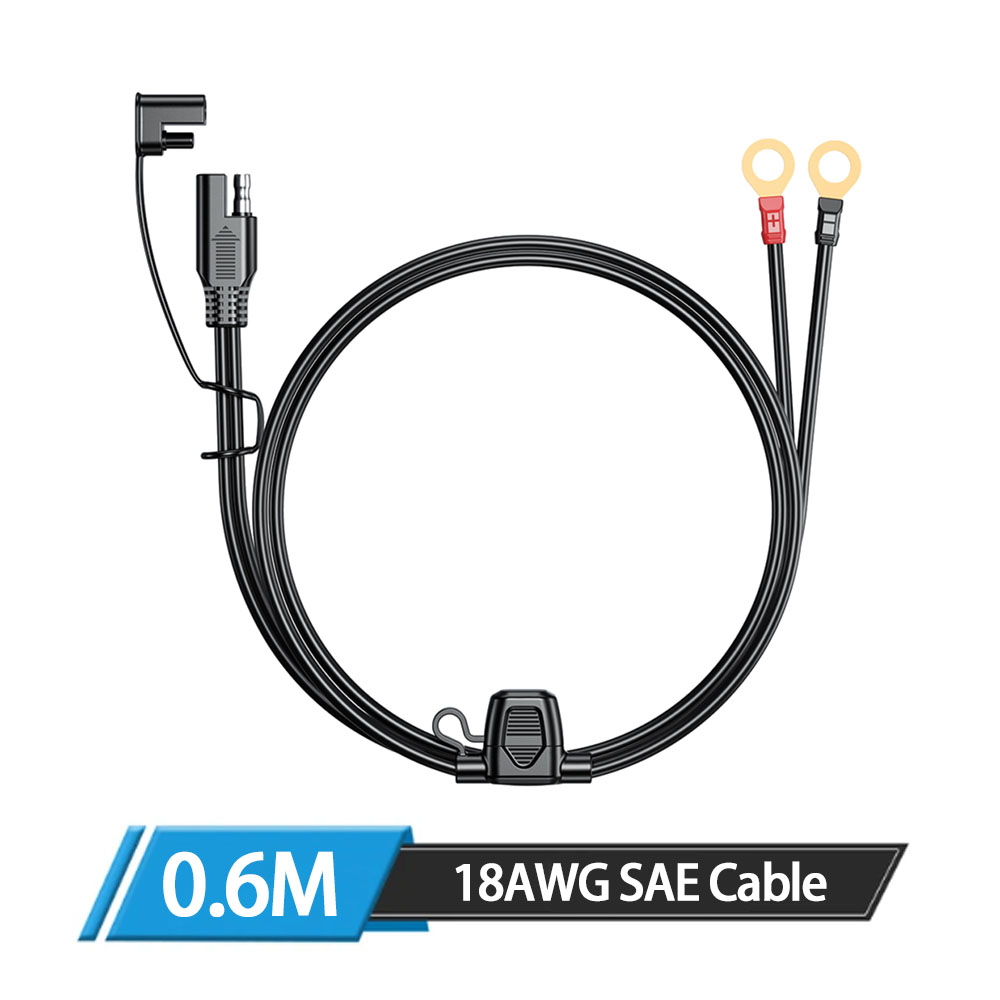 12-24V Ring Terminal SAE 2 Pin To O Ring Connector... – Vicedeal